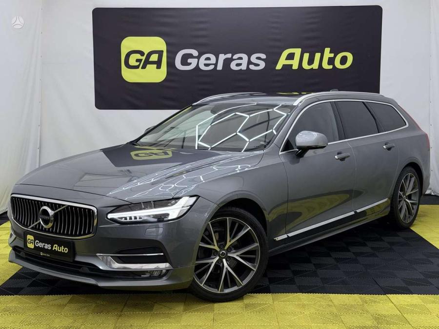 Pelēks Volvo V90 2019 Viļņa, ar dzinēja tilpumu 2.00 L un nobraukumu 235 tūkst. km par 18000 €, foto 1 vietnē AUTOMOTO.COM.LV