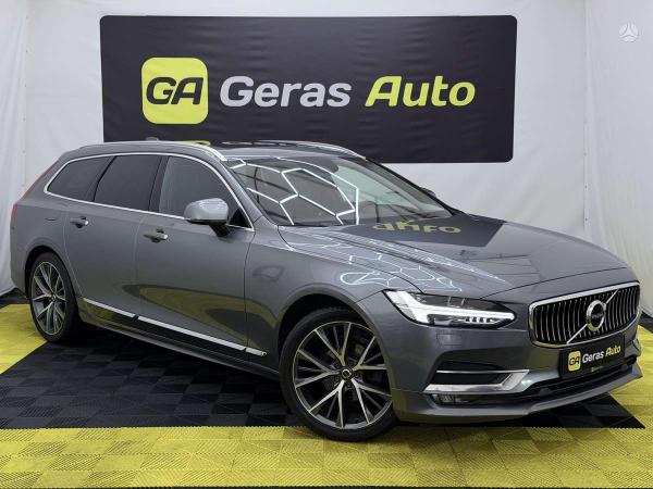 Pelēks Volvo V90 2019 Viļņa, ar dzinēja tilpumu 2.00 L un nobraukumu 235 tūkst. km par 18000 €, foto 3 vietnē AUTOMOTO.COM.LV