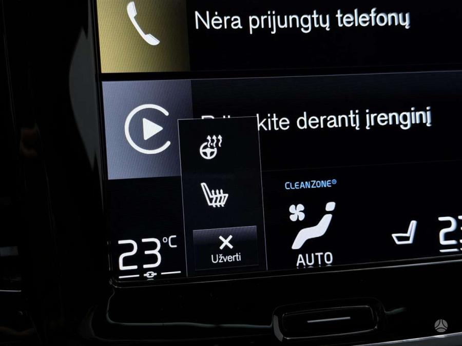 Pelēks Volvo V90 2019 Viļņa, ar dzinēja tilpumu 2.00 L un nobraukumu 235 tūkst. km par 18000 €, foto 31 vietnē AUTOMOTO.COM.LV