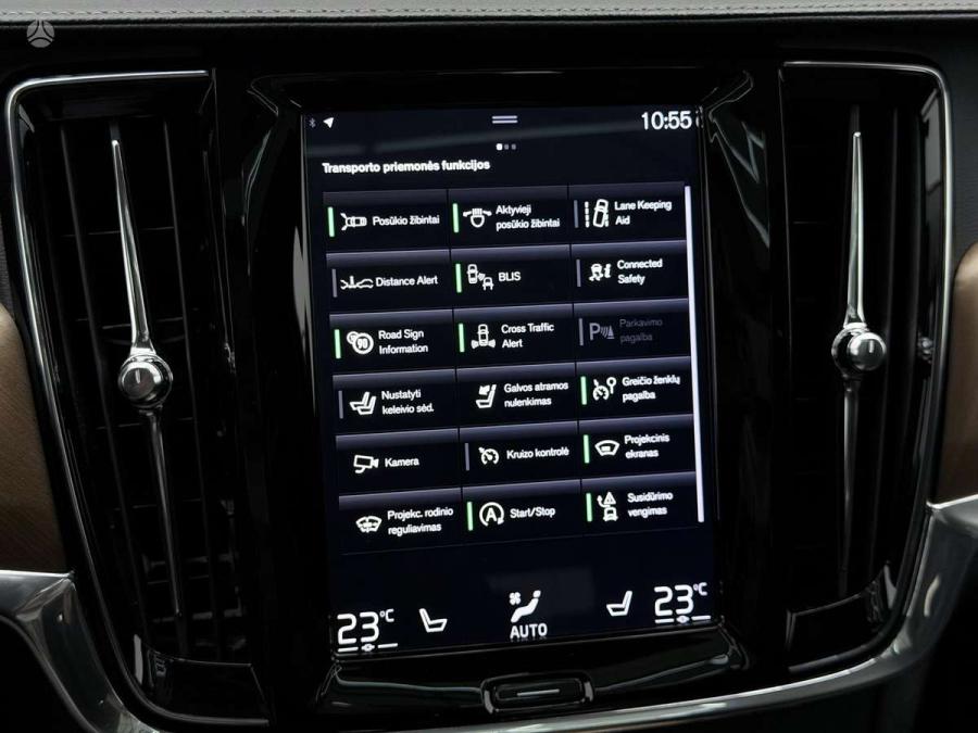 Pelēks Volvo V90 2019 Viļņa, ar dzinēja tilpumu 2.00 L un nobraukumu 235 tūkst. km par 18000 €, foto 33 vietnē AUTOMOTO.COM.LV