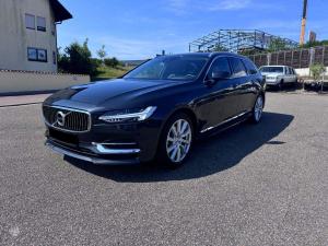 Grey Volvo V90 2019 in Vilnius, with an engine capacity of 1.97 L and mileage of 94 thousand km for 26000 €, photo  on AUTOMOTO.COM.LV