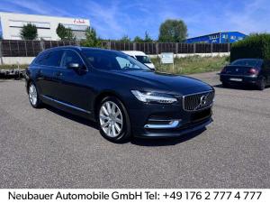 Grey Volvo V90 2019 in Vilnius, with an engine capacity of 1.97 L and mileage of 94 thousand km for 26000 €, photo 3 on AUTOMOTO.COM.LV