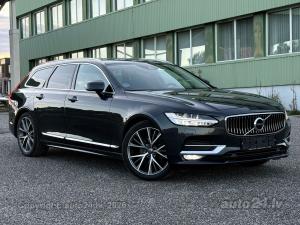 Grey Volvo V90 2019 in Tartu, with an engine capacity of 2.00 L and mileage of 268 thousand km for 16499 €, photo  on AUTOMOTO.COM.LV