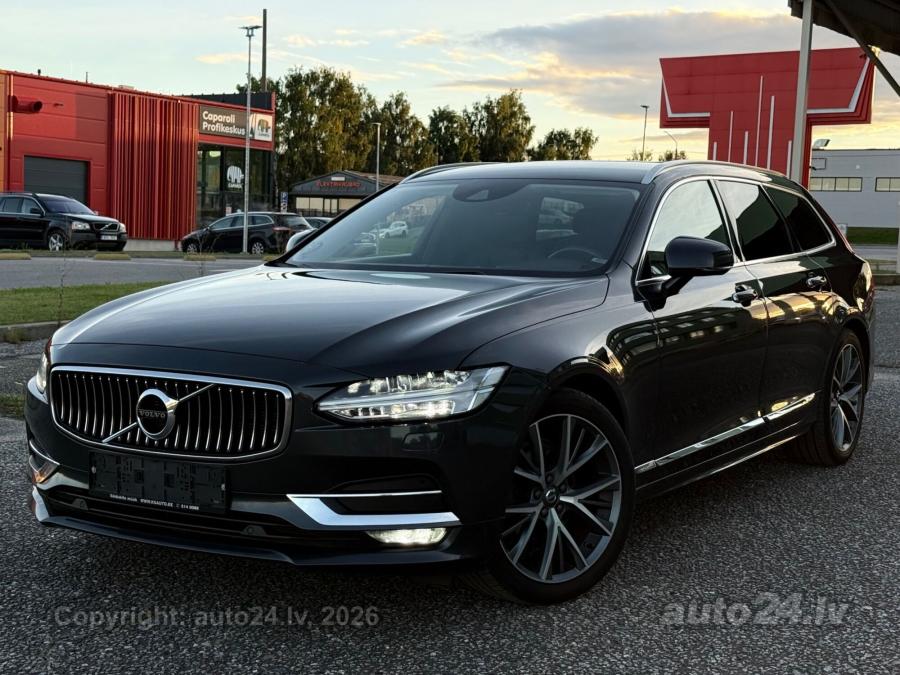 Grey Volvo V90 2019 in Tartu, with an engine capacity of 2.00 L and mileage of 268 thousand km for 16499 €, photo 31 on AUTOMOTO.COM.LV