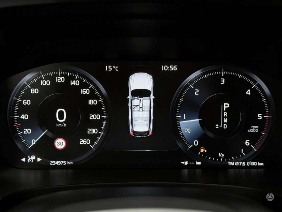Pelēks Volvo V90 2019 Viļņa, ar dzinēja tilpumu 2.00 L un nobraukumu 235 tūkst. km par 16700 €, foto 37 vietnē AUTOMOTO.COM.LV