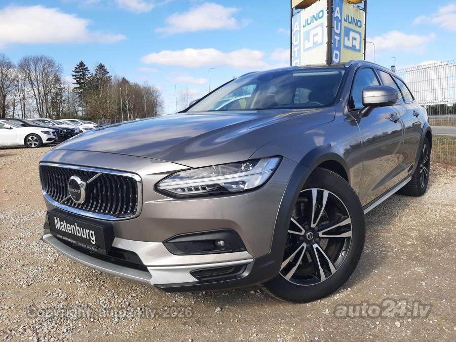 Grey Volvo V90 2020 in Tartu, with an engine capacity of 2.00 L and mileage of 196 thousand km for 27900 €, photo 1 on AUTOMOTO.COM.LV