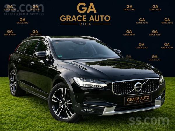 Grey Volvo V90 2020 in Jurmala, with an engine capacity of 2.00 L and mileage of 186 thousand km for 23500 €, photo 2 on AUTOMOTO.COM.LV