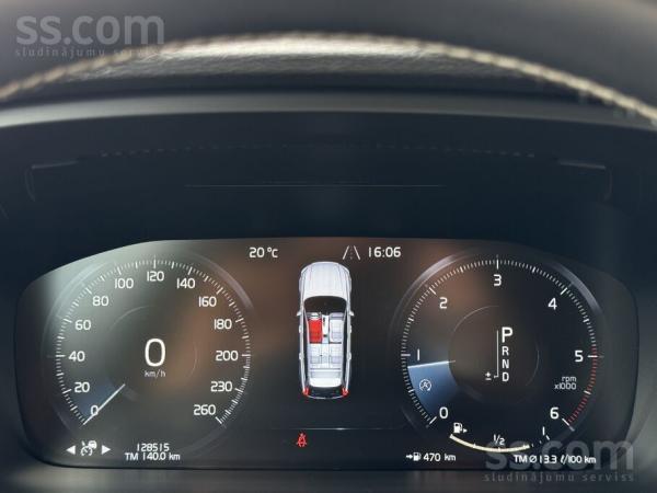 Серый Вольво В90 2020 в Валмиера, объемом двигателя 2.00 л и пробегом 129 тыс. км за 23900 €, фото 9 на AUTOMOTO.COM.LV