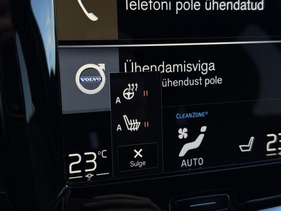 Pelēks Volvo V90 2020 Pērnava, ar dzinēja tilpumu 2.00 L un nobraukumu 180 tūkst. km par 29500 €, foto 15 vietnē AUTOMOTO.COM.LV
