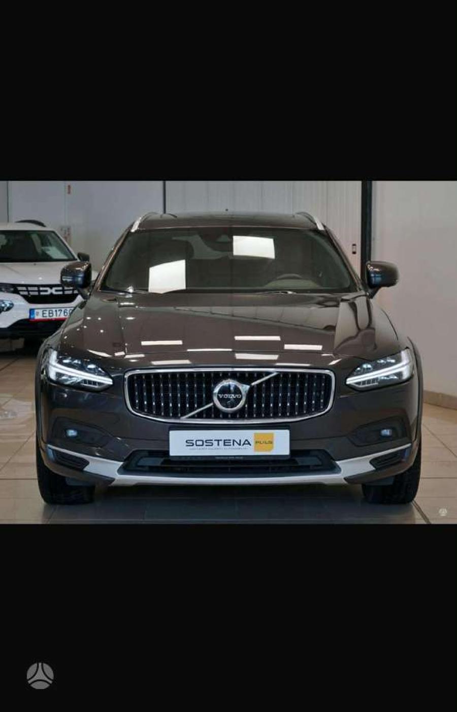 Grey Volvo V90 2021 in Vilnius, with an engine capacity of 1.97 L and mileage of 245 thousand km for 25900 €, photo 11 on AUTOMOTO.COM.LV