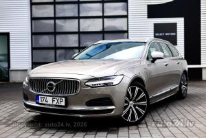 Grey Volvo V90 2021 in Tallinn, with an engine capacity of 2.00 L and mileage of 135 thousand km for 28900 €, photo  on AUTOMOTO.COM.LV