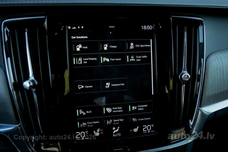 Pelēks Volvo V90 2021 Tallina, ar dzinēja tilpumu 2.00 L un nobraukumu 135 tūkst. km par 28900 €, foto 19 vietnē AUTOMOTO.COM.LV
