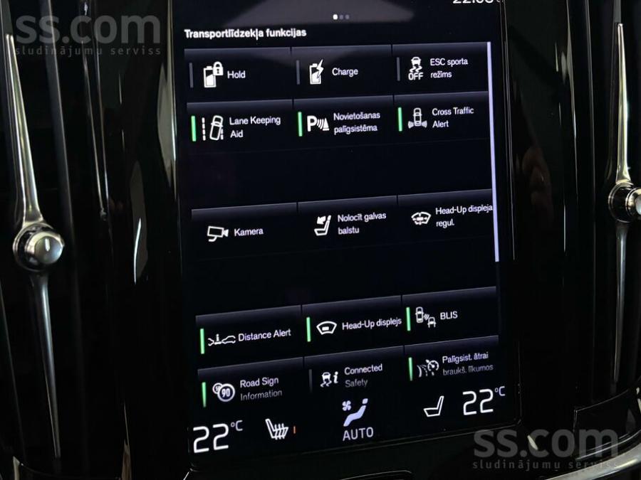 Pelēks Volvo V90 2021 Rīga, ar dzinēja tilpumu 2.00 L un nobraukumu 239 tūkst. km par 20500 €, foto 20 vietnē AUTOMOTO.COM.LV