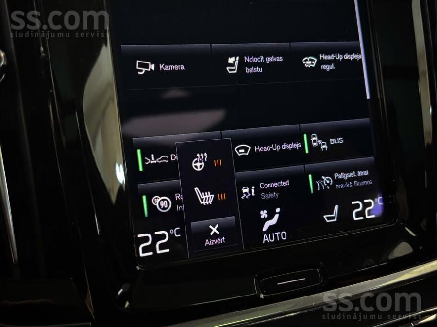 Pelēks Volvo V90 2021 Rīga, ar dzinēja tilpumu 2.00 L un nobraukumu 239 tūkst. km par 20500 €, foto 22 vietnē AUTOMOTO.COM.LV