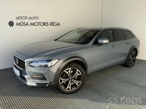 Grey Volvo V90 2021 in Riga, with an engine capacity of 2.00 L and mileage of 140 thousand km for 32490 €, photo 1 on AUTOMOTO.COM.LV