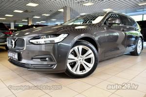 Grey Volvo V90 2021 in Tallinn, with an engine capacity of 2.00 L and mileage of 95 thousand km for 28990 €, photo 4 on AUTOMOTO.COM.LV
