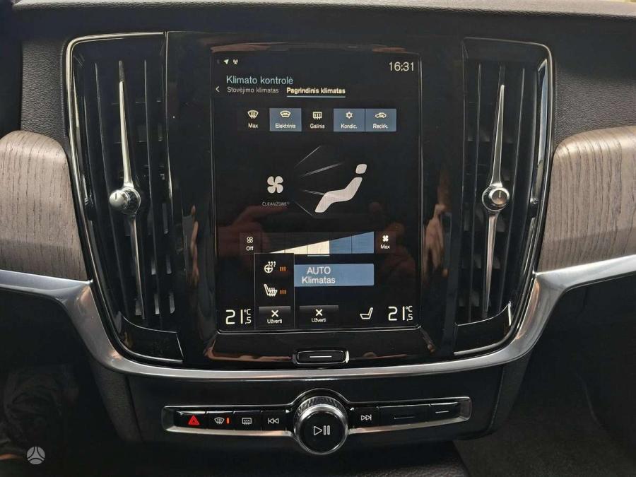 Pelēks Volvo V90 2021 Šauļi, ar dzinēja tilpumu 1.97 L un nobraukumu 175 tūkst. km par 24450 €, foto 35 vietnē AUTOMOTO.COM.LV