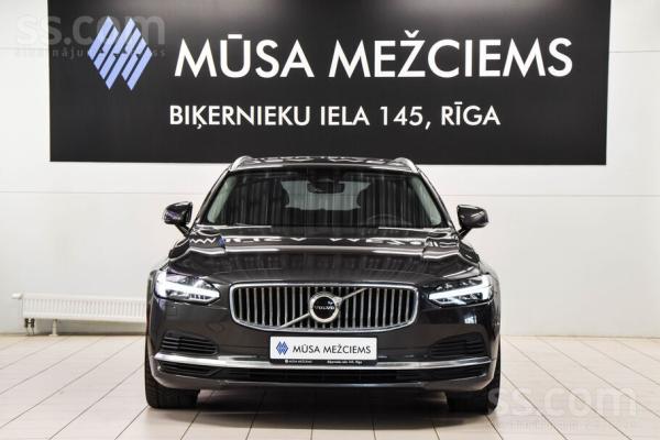 Pelēks Volvo V90 2021 Rīga, ar dzinēja tilpumu 2.00 L un nobraukumu 184 tūkst. km par 19990 €, foto 3 vietnē AUTOMOTO.COM.LV