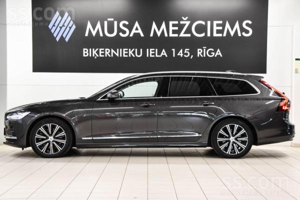 Pelēks Volvo V90 2021 Rīga, ar dzinēja tilpumu 2.00 L un nobraukumu 184 tūkst. km par 19990 €, foto 6 vietnē AUTOMOTO.COM.LV