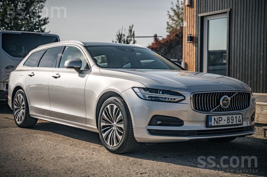 Pelēks Volvo V90 2021 Rīga, ar dzinēja tilpumu 2.00 L un nobraukumu 82 tūkst. km par 23500 €, foto 1 vietnē AUTOMOTO.COM.LV