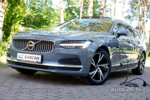 Pelēks Volvo V90 2022 Tallina, ar dzinēja tilpumu 2.00 L un nobraukumu 111 tūkst. km par 39990 €, foto  vietnē AUTOMOTO.COM.LV