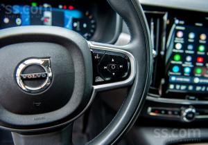 Grey Volvo V90 2022 in Cesis, with an engine capacity of 2.00 L and mileage of 106 thousand km for 31950 €, photo 19 on AUTOMOTO.COM.LV