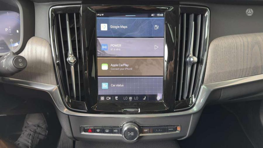 Grey Volvo V90 2022 in Marijampole, with an engine capacity of 1.97 L and mileage of 222 thousand km for 20999 €, photo 34 on AUTOMOTO.COM.LV