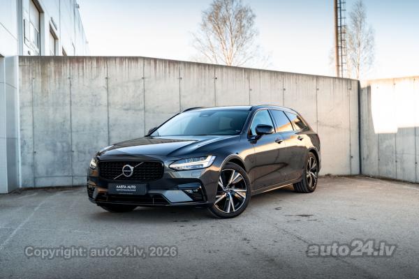 Grey Volvo V90 2023 in Tartu, with an engine capacity of 2.00 L and mileage of 55 thousand km for 39900 €, photo 1 on AUTOMOTO.COM.LV