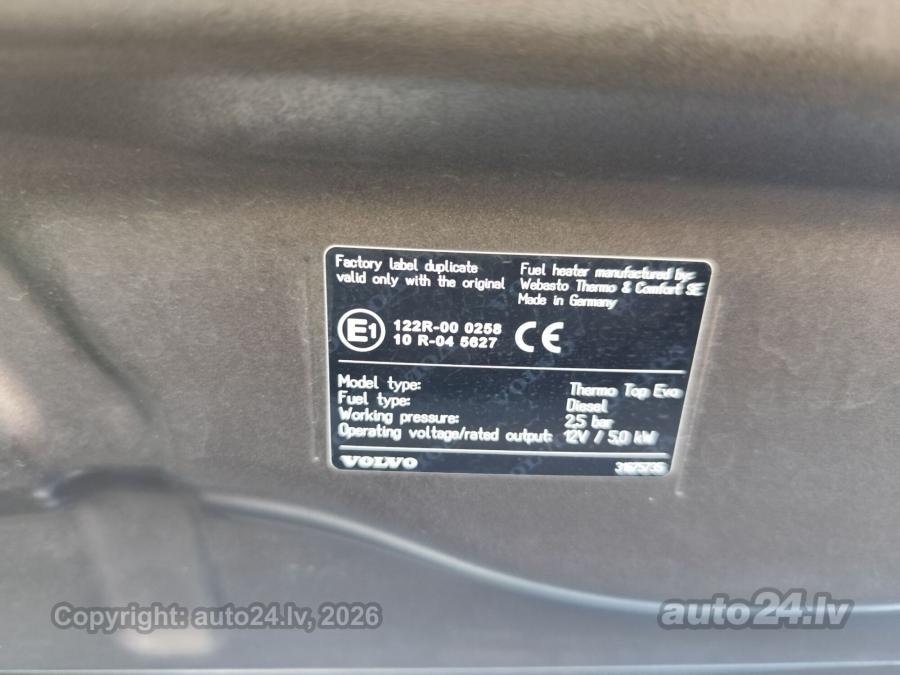 Volvo V90 2017 Paide, ar dzinēja tilpumu 2.00 L un nobraukumu 262 tūkst. km par 15990 €, foto 31 vietnē AUTOMOTO.COM.LV
