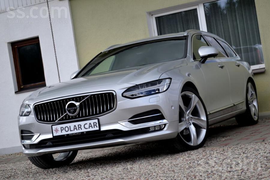 Volvo V90 2018 in Tukums, with an engine capacity of 2.00 L and mileage of 242 thousand km for 17890 €, photo 1 on AUTOMOTO.COM.LV