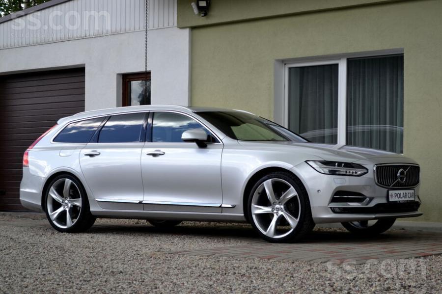 Volvo V90 2018 in Tukums, with an engine capacity of 2.00 L and mileage of 242 thousand km for 17890 €, photo 8 on AUTOMOTO.COM.LV