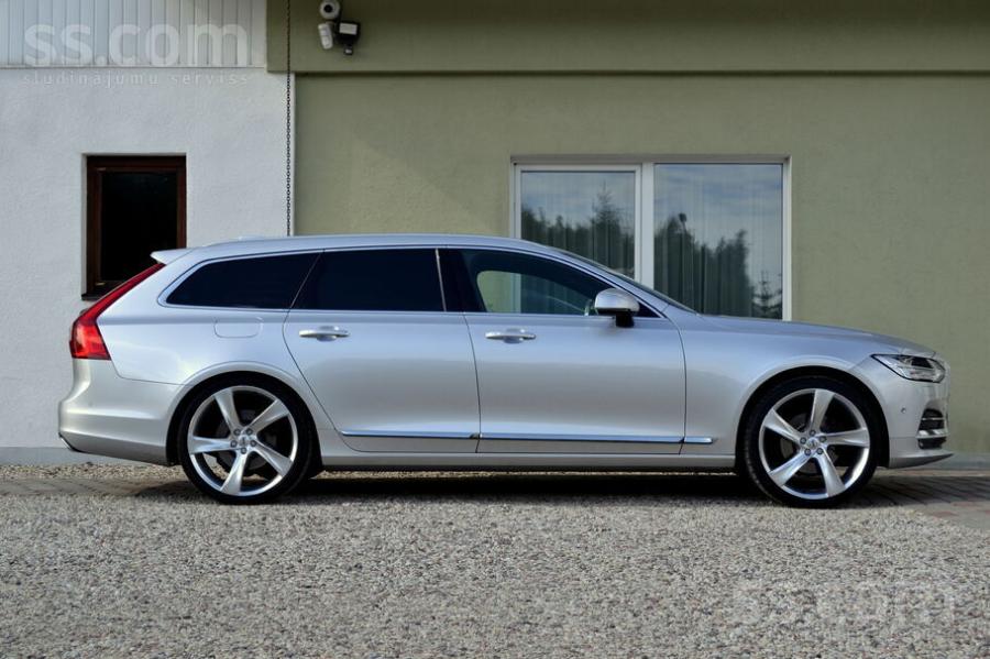 Volvo V90 2018 in Tukums, with an engine capacity of 2.00 L and mileage of 242 thousand km for 17890 €, photo 12 on AUTOMOTO.COM.LV