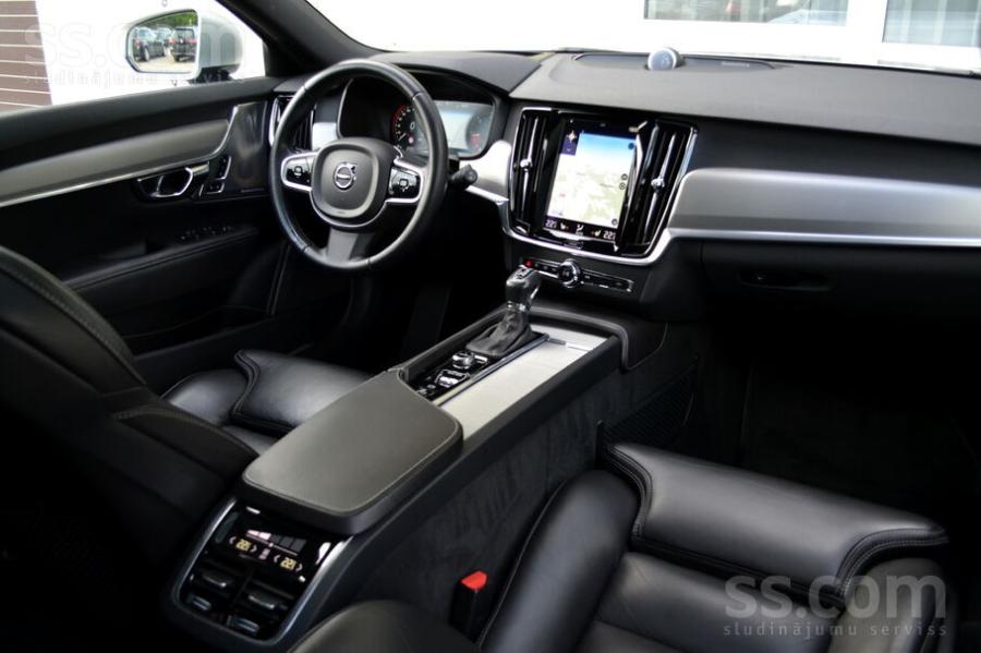 Volvo V90 2018 in Tukums, with an engine capacity of 2.00 L and mileage of 242 thousand km for 17890 €, photo 13 on AUTOMOTO.COM.LV