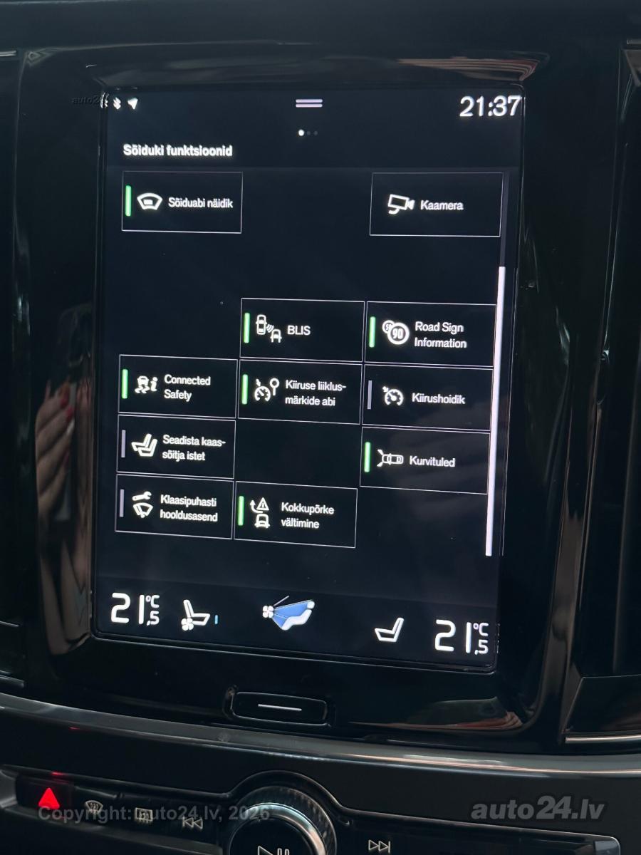 Volvo V90 2018 Tartu, ar dzinēja tilpumu 2.00 L un nobraukumu 224 tūkst. km par 16500 €, foto 21 vietnē AUTOMOTO.COM.LV