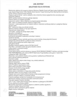 Вольво В90 2018 в Вильнюс, объемом двигателя 1.97 л и пробегом 186 тыс. км за 19500 €, фото 19 на AUTOMOTO.COM.LV