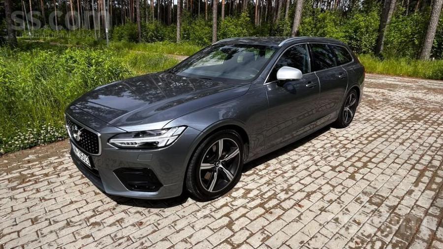 Volvo V90 2019 in Riga, with an engine capacity of 2.00 L and mileage of 202 thousand km for 23500 €, photo 1 on AUTOMOTO.COM.LV