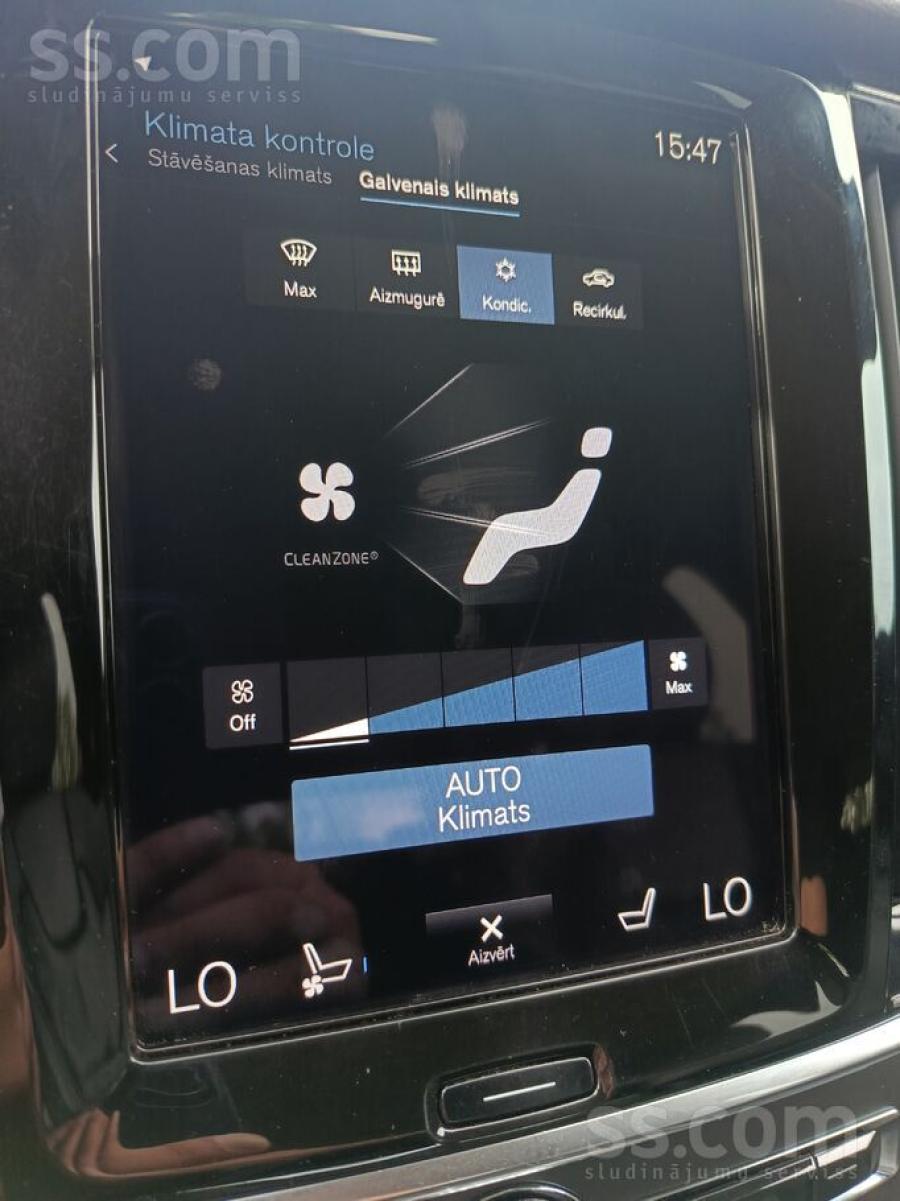 Volvo V90 2019 Rīga, ar dzinēja tilpumu 2.00 L un nobraukumu 235 tūkst. km par 17990 €, foto 20 vietnē AUTOMOTO.COM.LV