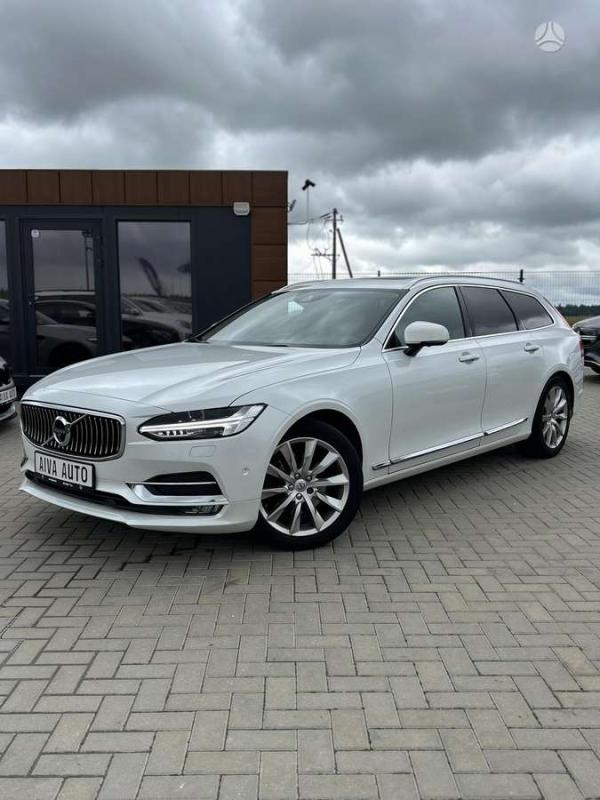Balts Volvo V90 2016 Kauņa, ar dzinēja tilpumu 0.00 L un nobraukumu 238 tūkst. km par 15850 €, foto 1 vietnē AUTOMOTO.COM.LV