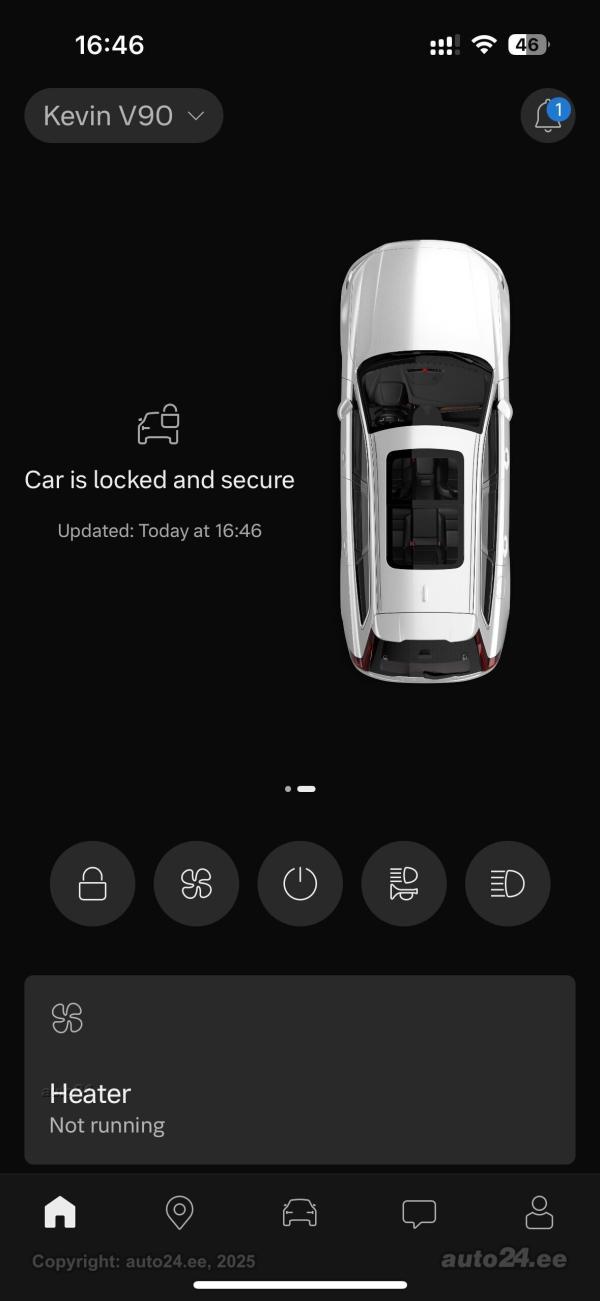 Balts Volvo V90 2017 Tallina, ar dzinēja tilpumu 2.00 L un nobraukumu 119 tūkst. km par 26500 €, foto 11 vietnē AUTOMOTO.COM.LV