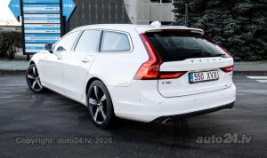White Volvo V90 2017 in Tallinn, with an engine capacity of 2.00 L and mileage of 230 thousand km for 15790 €, photo 4 on AUTOMOTO.COM.LV