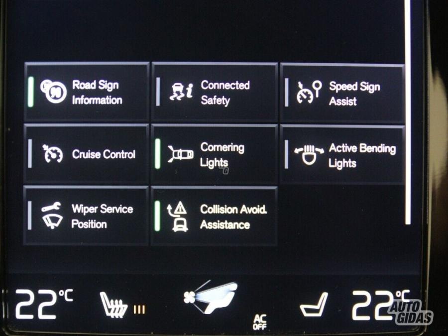 Белый Вольво В90 2017 в Вильнюс, объемом двигателя 2.00 л и пробегом 243 тыс. км за 16999 €, фото 30 на AUTOMOTO.COM.LV