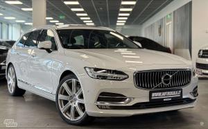 White Volvo V90 2017 in Klaipeda, with an engine capacity of 2.00 L and mileage of 302 thousand km for 16950 €, photo  on AUTOMOTO.COM.LV