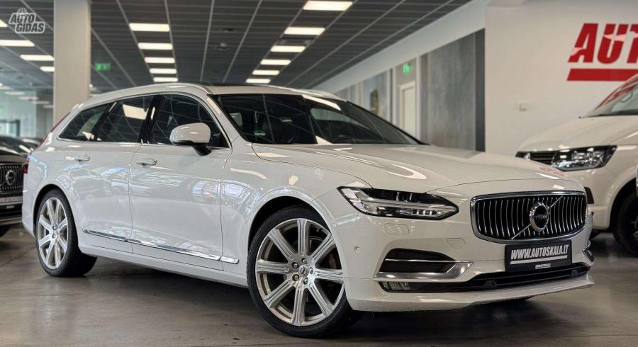 Balts Volvo V90 2017 Klaipėda, ar dzinēja tilpumu 2.00 L un nobraukumu 302 tūkst. km par 16950 €, foto 26 vietnē AUTOMOTO.COM.LV