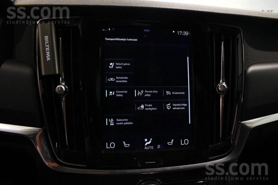 Balts Volvo V90 2017 Rīga, ar dzinēja tilpumu 2.00 L un nobraukumu 198 tūkst. km par 14950 €, foto 19 vietnē AUTOMOTO.COM.LV