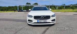 White Volvo V90 2017 in Tallinn, with an engine capacity of 2.00 L and mileage of 247 thousand km for 19900 €, photo 3 on AUTOMOTO.COM.LV
