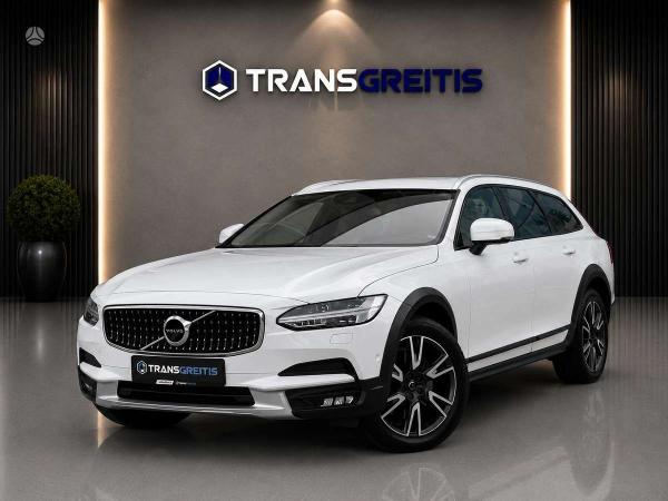 Balts Volvo V90 2017 Viļņa, ar dzinēja tilpumu 1.97 L un nobraukumu 273 tūkst. km par 18250 €, foto 1 vietnē AUTOMOTO.COM.LV