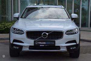 White Volvo V90 2017 in Vilnius, with an engine capacity of 1.97 L and mileage of 273 thousand km for 18250 €, photo 4 on AUTOMOTO.COM.LV