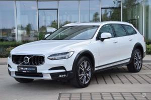 White Volvo V90 2017 in Vilnius, with an engine capacity of 1.97 L and mileage of 273 thousand km for 18250 €, photo 14 on AUTOMOTO.COM.LV