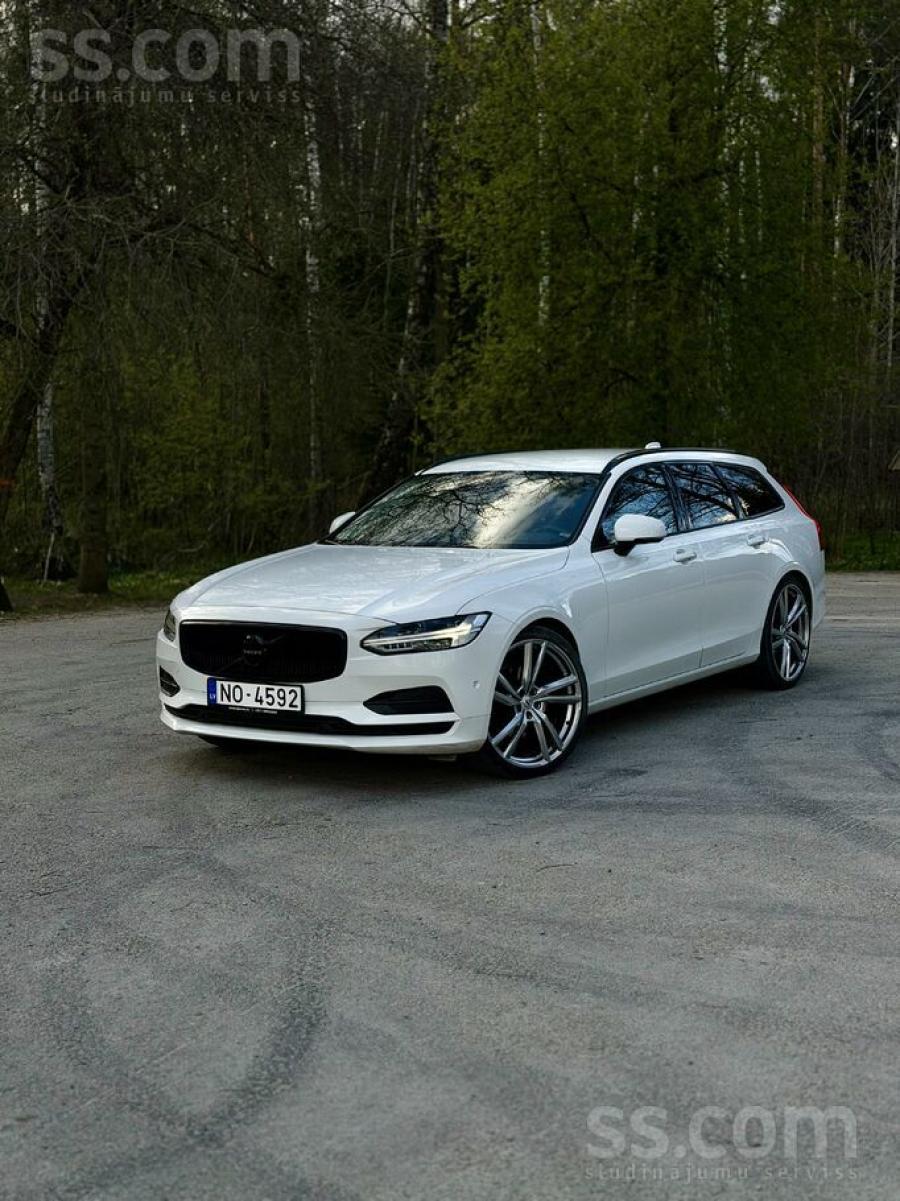 Balts Volvo V90 2017 Jelgava, ar dzinēja tilpumu 2.00 L un nobraukumu 312 tūkst. km par 14500 €, foto 3 vietnē AUTOMOTO.COM.LV