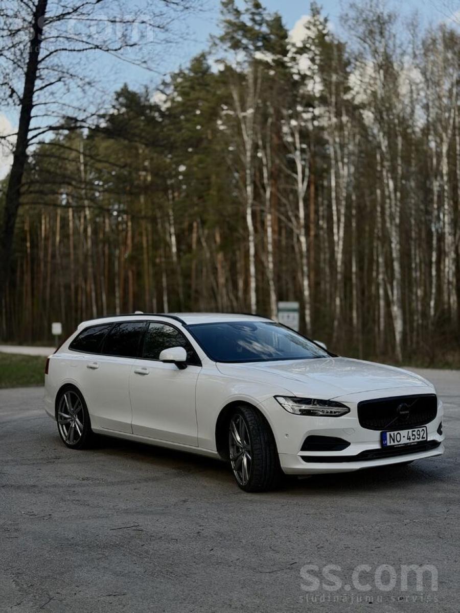 Balts Volvo V90 2017 Jelgava, ar dzinēja tilpumu 2.00 L un nobraukumu 312 tūkst. km par 14500 €, foto 7 vietnē AUTOMOTO.COM.LV